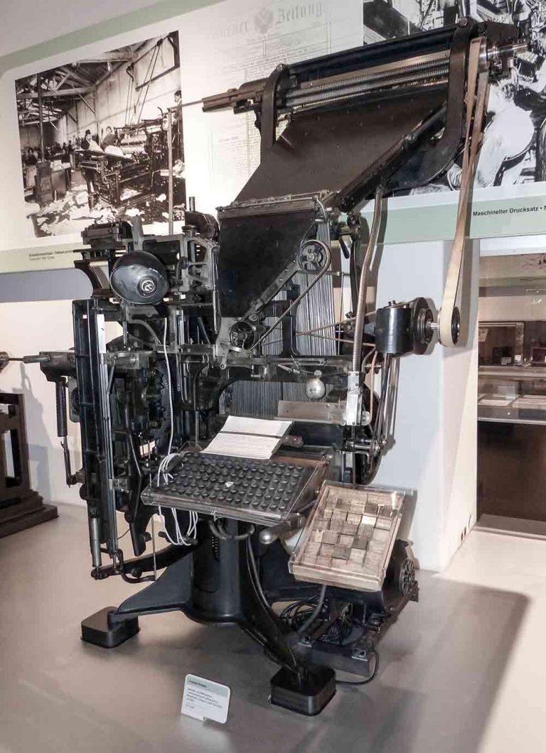 Linotype | Von der Zeilensetzmaschine zur Linotype Library