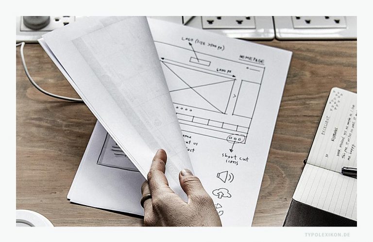 Layout im Kommunikationsdesign und grafischen Gewerbe (Definition)